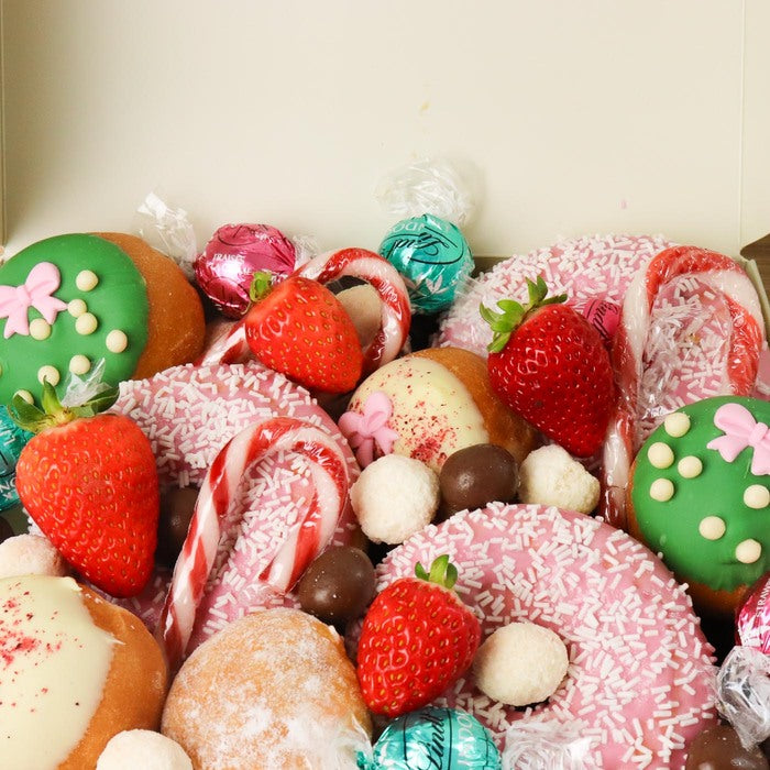Jolly Christmas Donut Gift Box | Donut Gifts | Gift Box Ideas ...