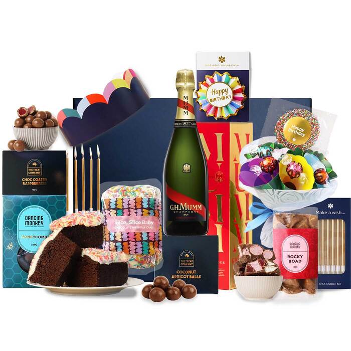 Luxury Mumm Best Birthday in a Box Celebration | Gift Baskets | Gifts ...