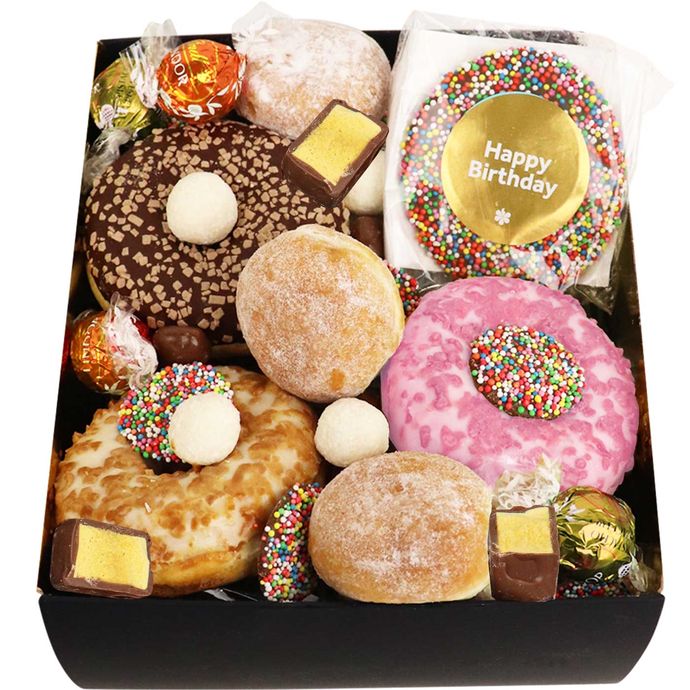 Happy Birthday Donut Treat Gift Box | Donut Gifts | Birthday Gifts ...