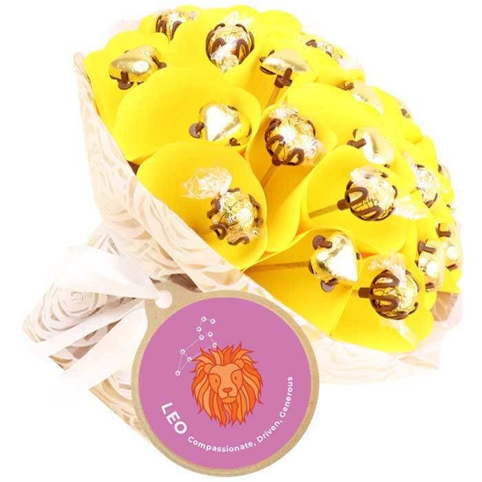 Leo Chocolate Bouquet | Gift Baskets | Chocolate Gift Ideas | Birthday ...