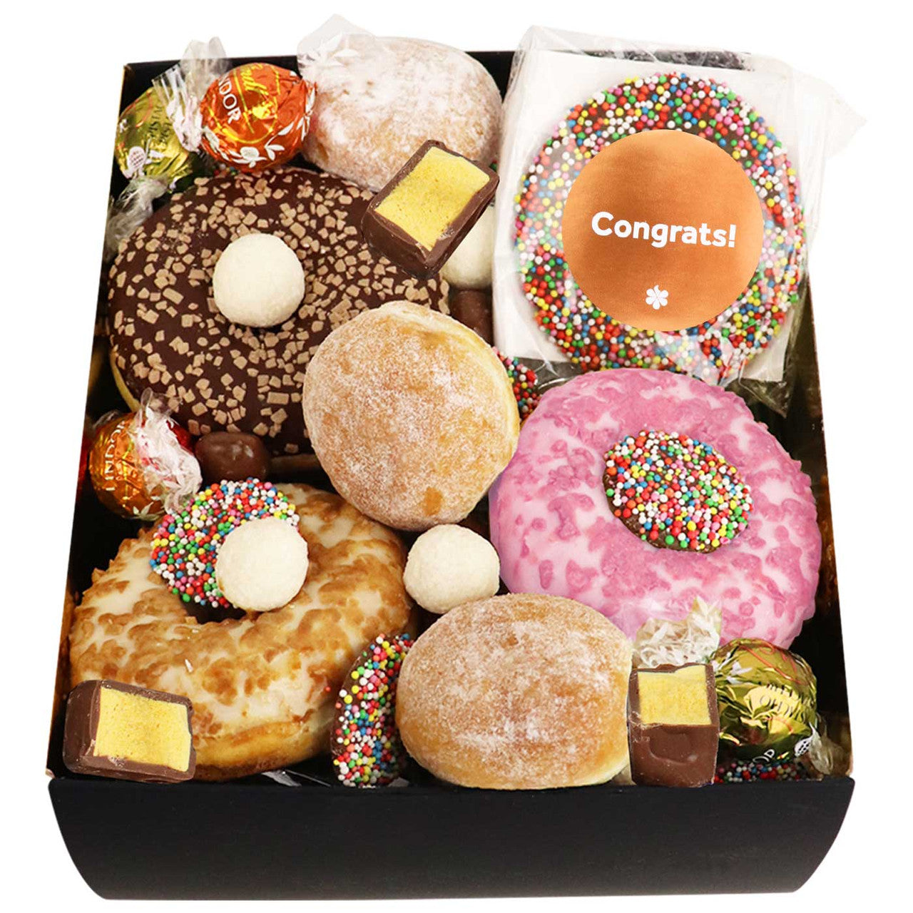 Congratulations Donut Treat Gift Box | Donut Gifts | Mum's Luxury Donut ...