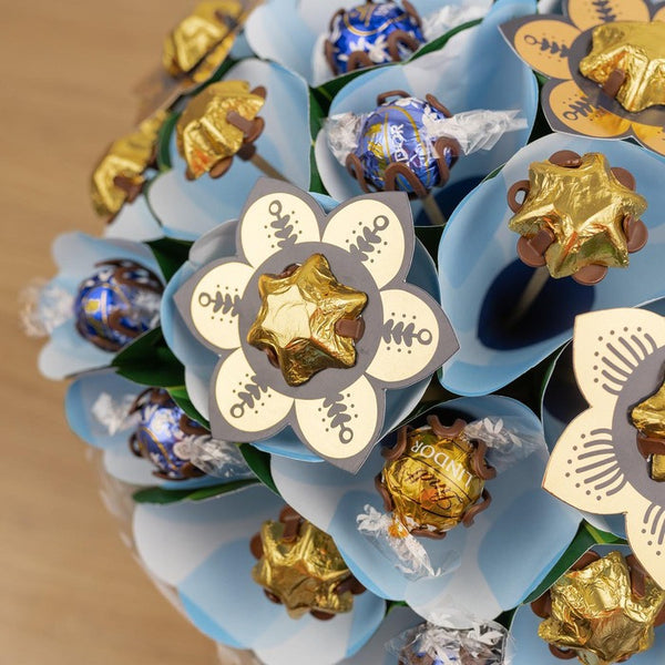 Starry Night Bouquet Deluxe | Chocolate Flowers | Christmas | Chocolate ...