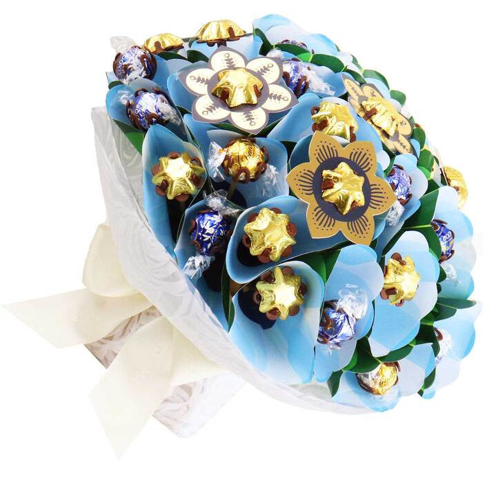 Starry Night Bouquet Deluxe | Chocolate Flowers | Christmas | Chocolate ...